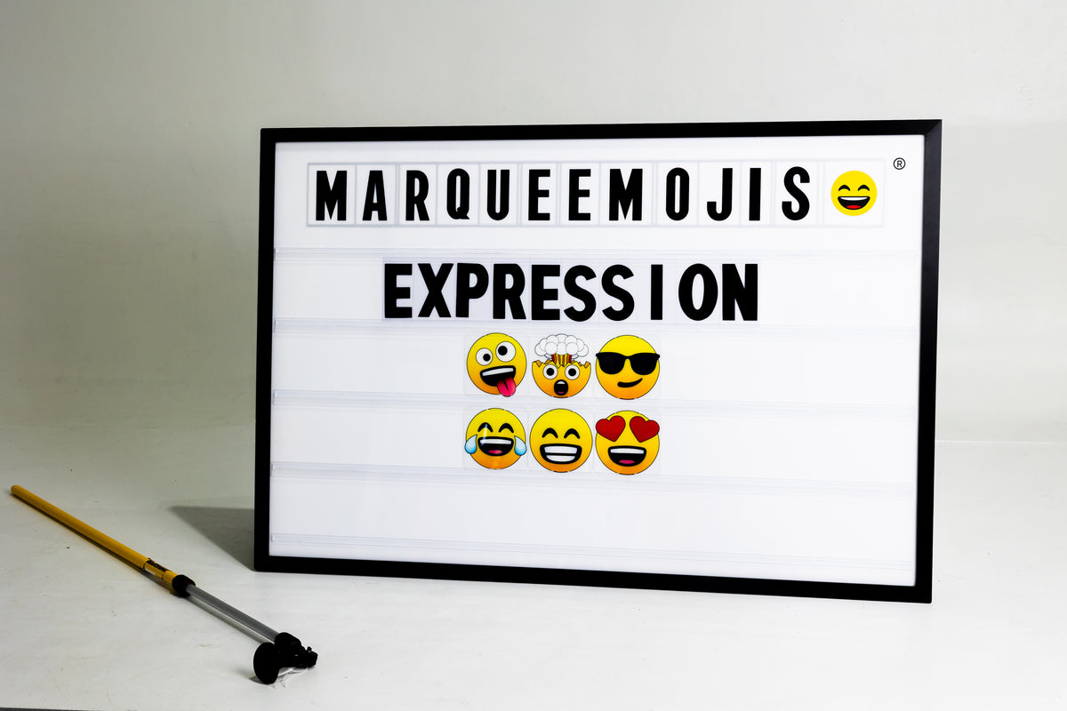 Expression Pack - Changeable Emoji Panels (6) For Your Marquee Sign ...